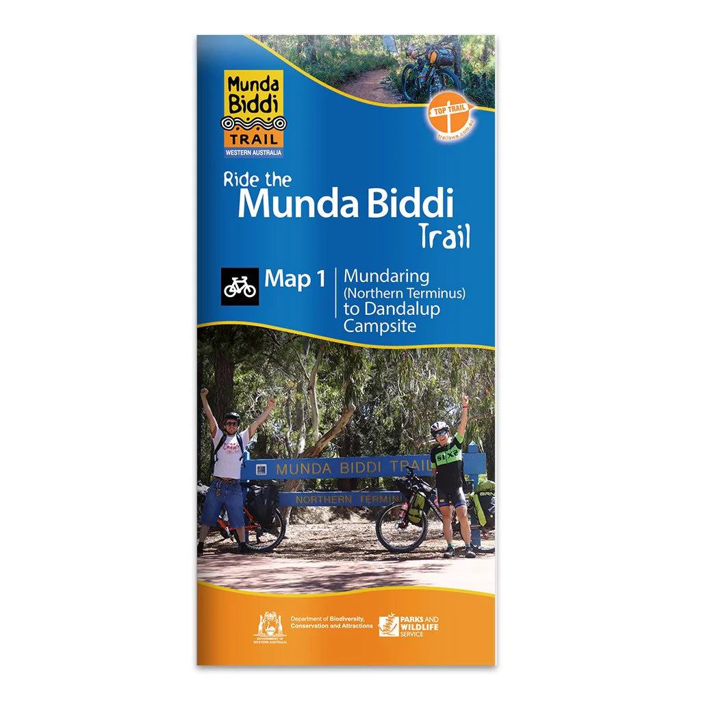 Munda Biddi Map 1 - New Series